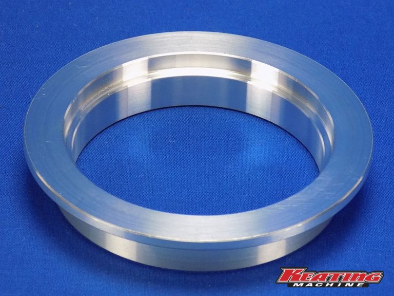 3” Weld on to 3.5” V-Band Turbo Outlet Flange Aluminum - Keating ...