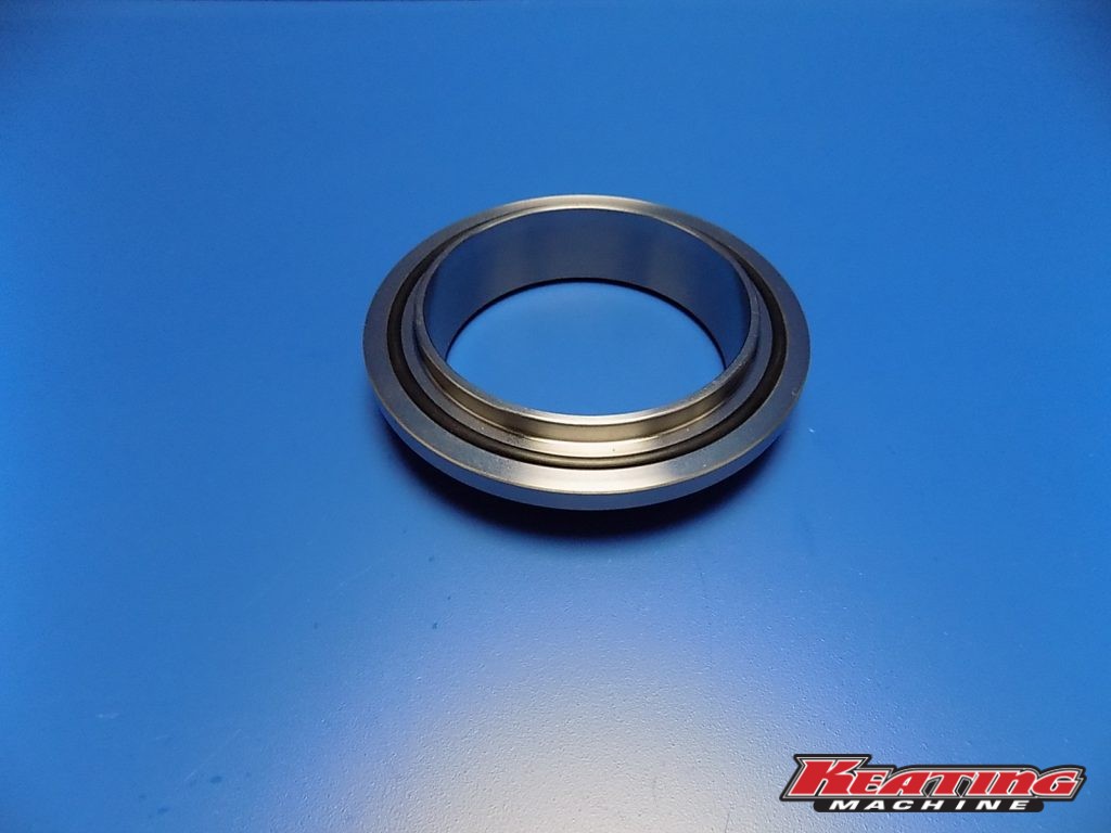 S400 Compressor Outlet V-Band Flange - Keating Machine, Inc.